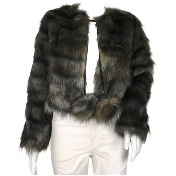 Ramy Brook | Jackets & Coats | Ramy Brook Womens Camo Faux Fur Krissy ...